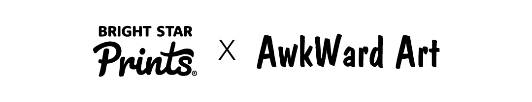 AwkWard Art: Creative Journey with Bright Star Prints’ Stickers ...